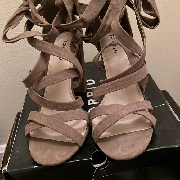 torrid | Shoes | Torrid Strappy Heels | Poshmark